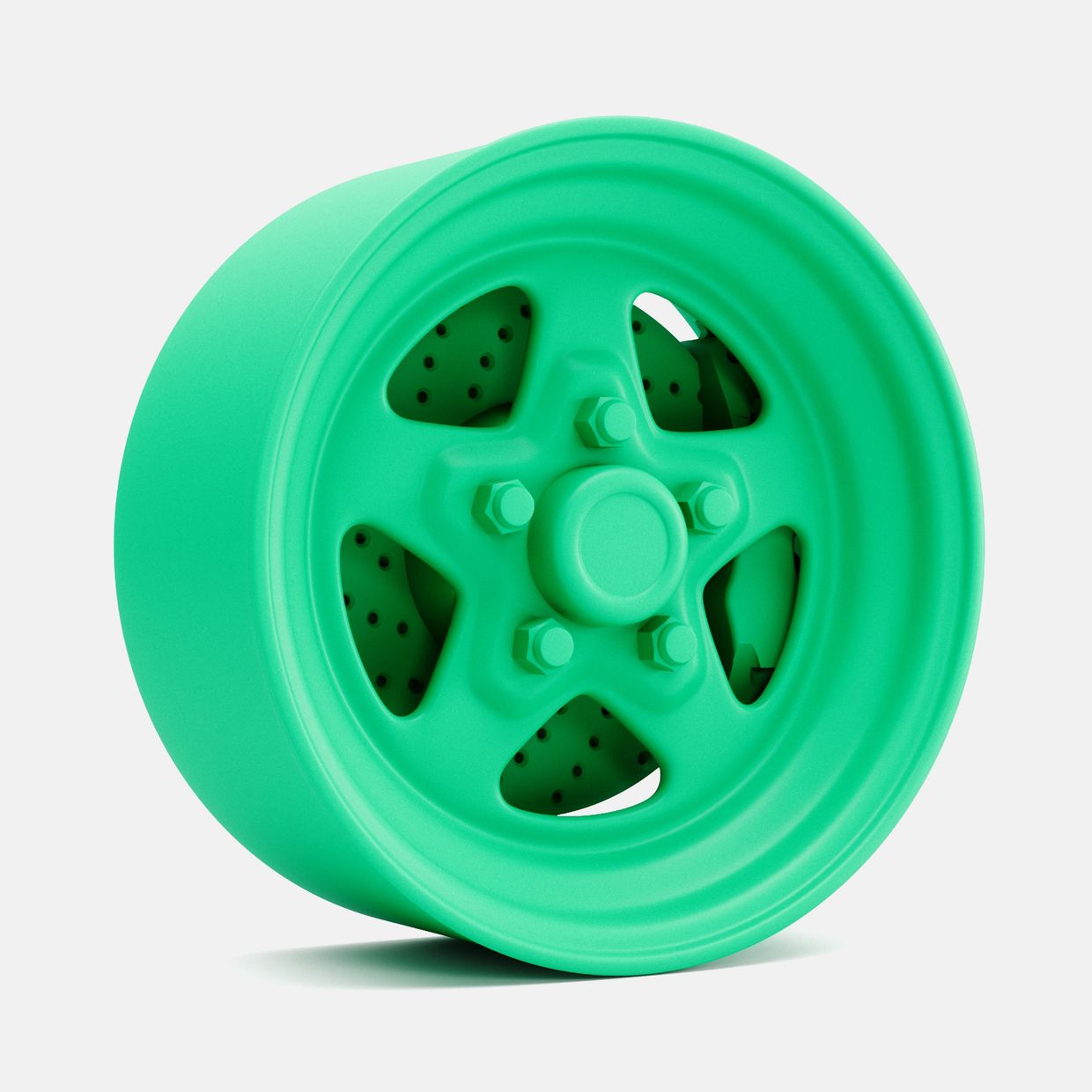 1/24 Scale, 15x7 Weld Pro Star Wheel and Brake