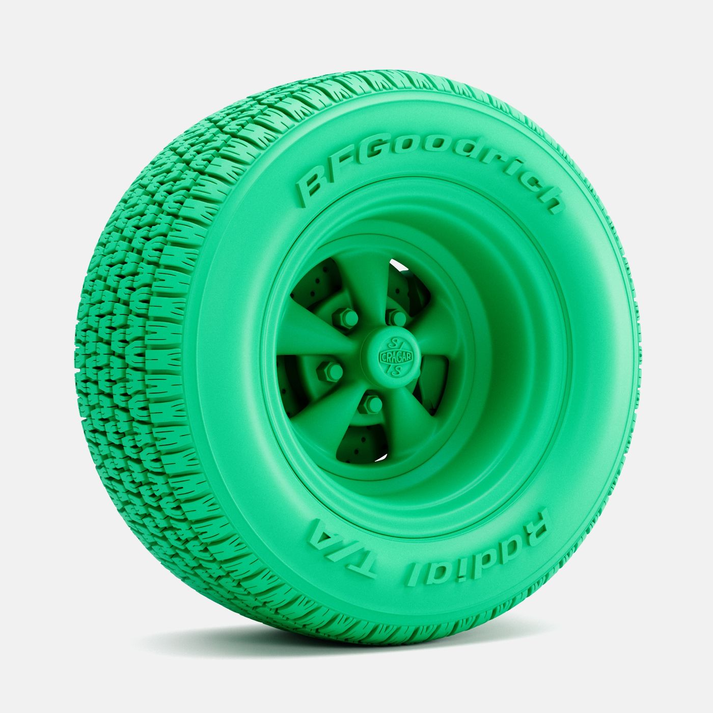 3D Printed Car Wheels, Tires, and Parts. STL Downloads.