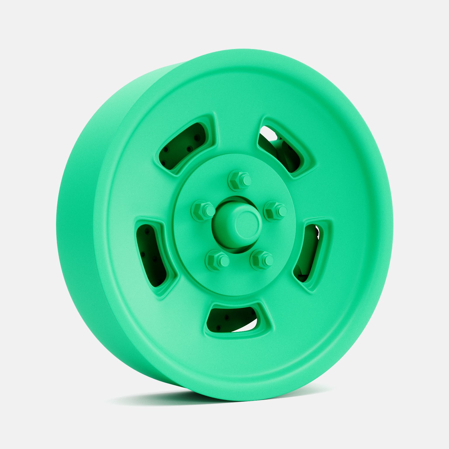 STL Download, 1/24 Scale, 15x4.5 Halibrand Sprint Wheel and Brake