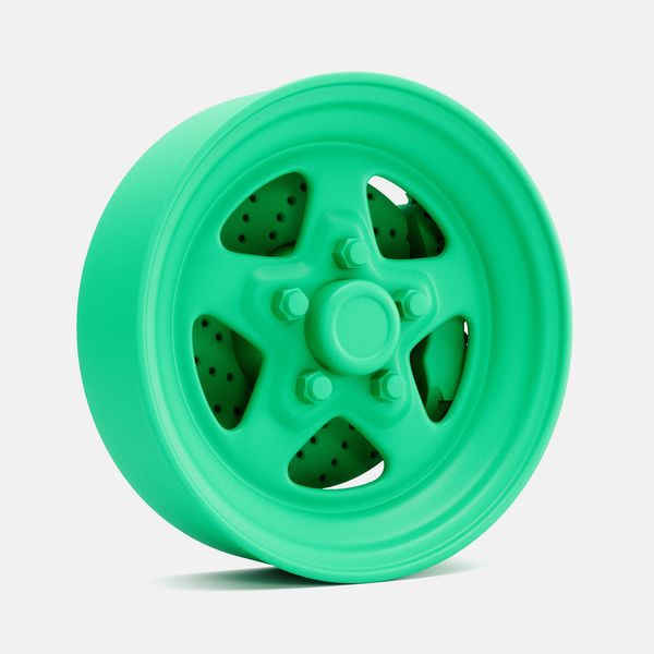 1/24 Scale, 15x5 Weld Pro Star Wheel and Brake