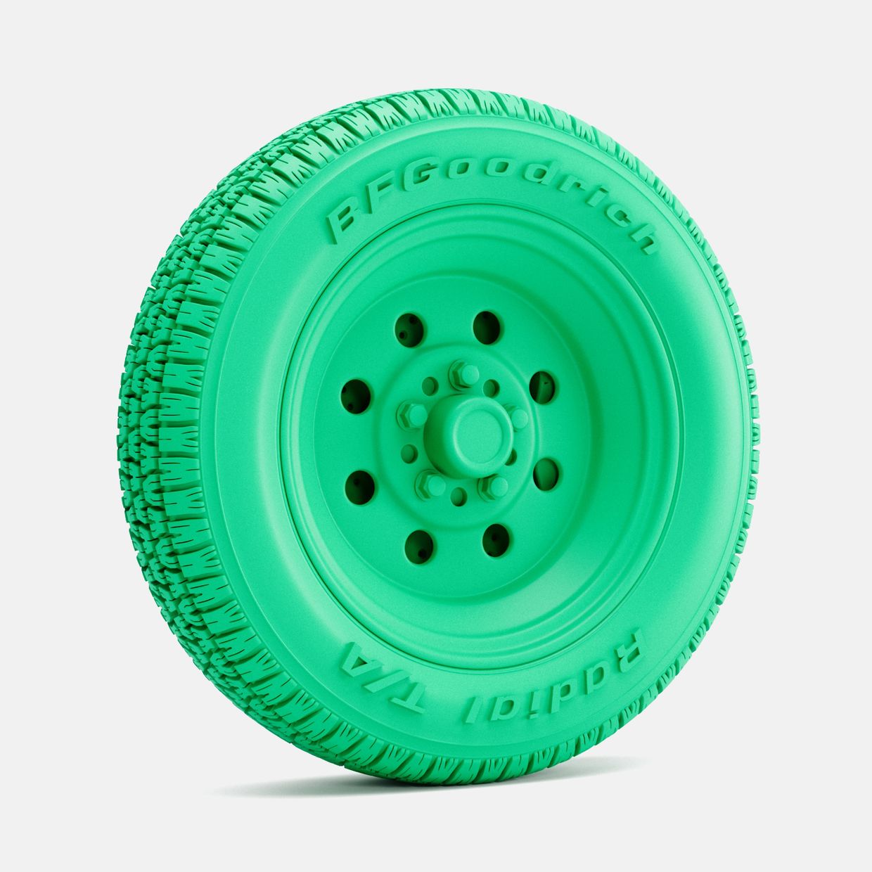 1/24 Scale, 15x5 Weld Draglite Wheel, BFGoodrich Radial T/A Tire