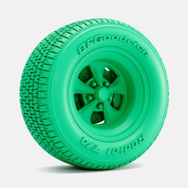 1/24 Scale, 15x10 Keystone Klassic Wheel, BFGoodrich R