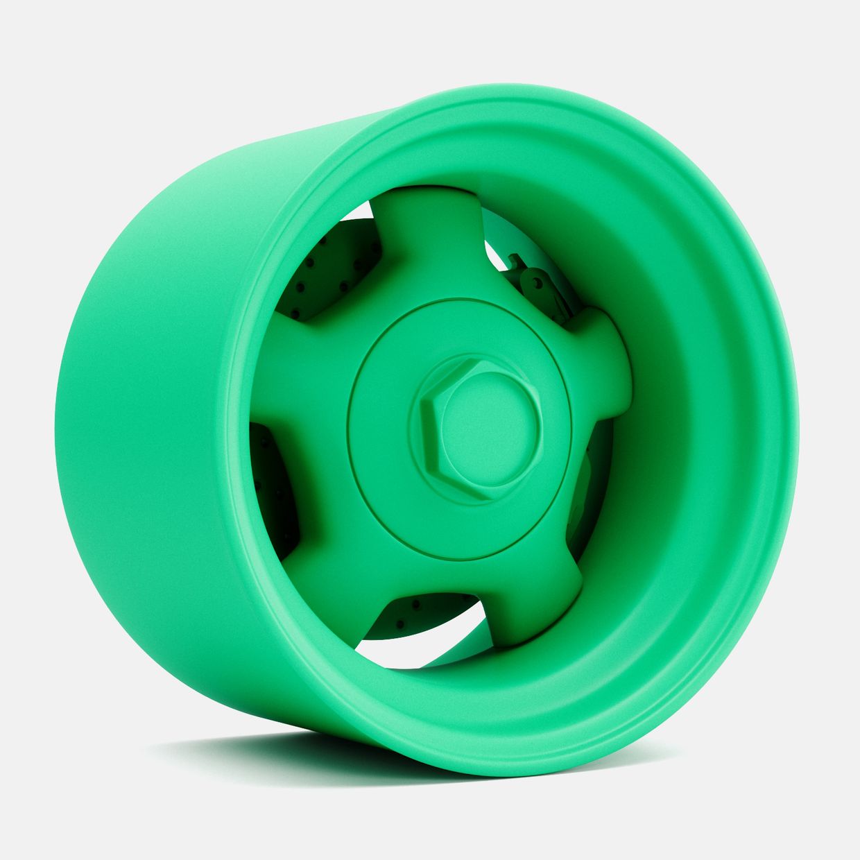 1/24 Scale, 15x10 American Racing Hammer Wheel and Brake