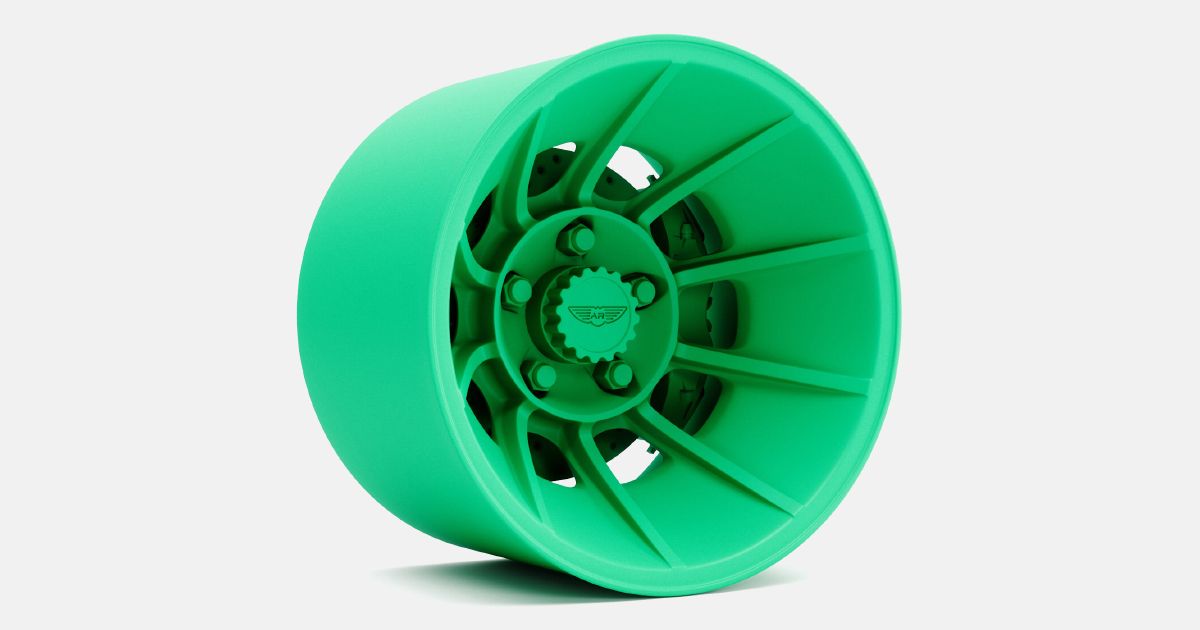 STL Download, 1/24 Scale, 15x10 American Racing Vector Wheel and Brake