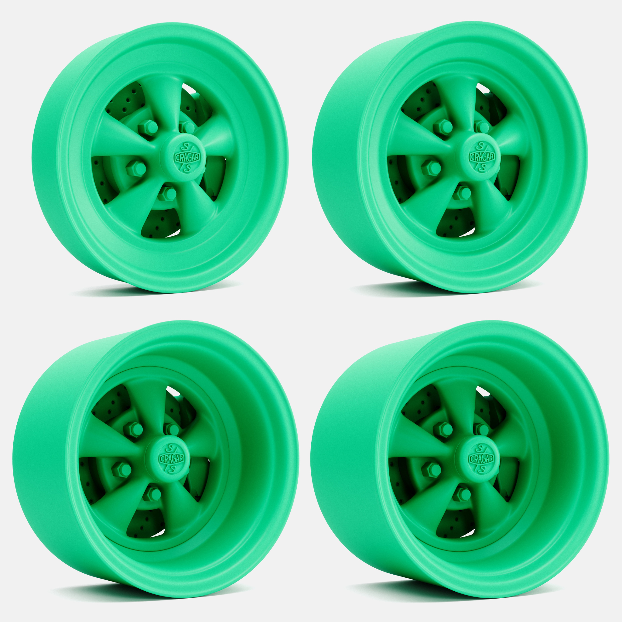 3D Printed Car Wheels, Tires, and Parts. STL Downloads.
