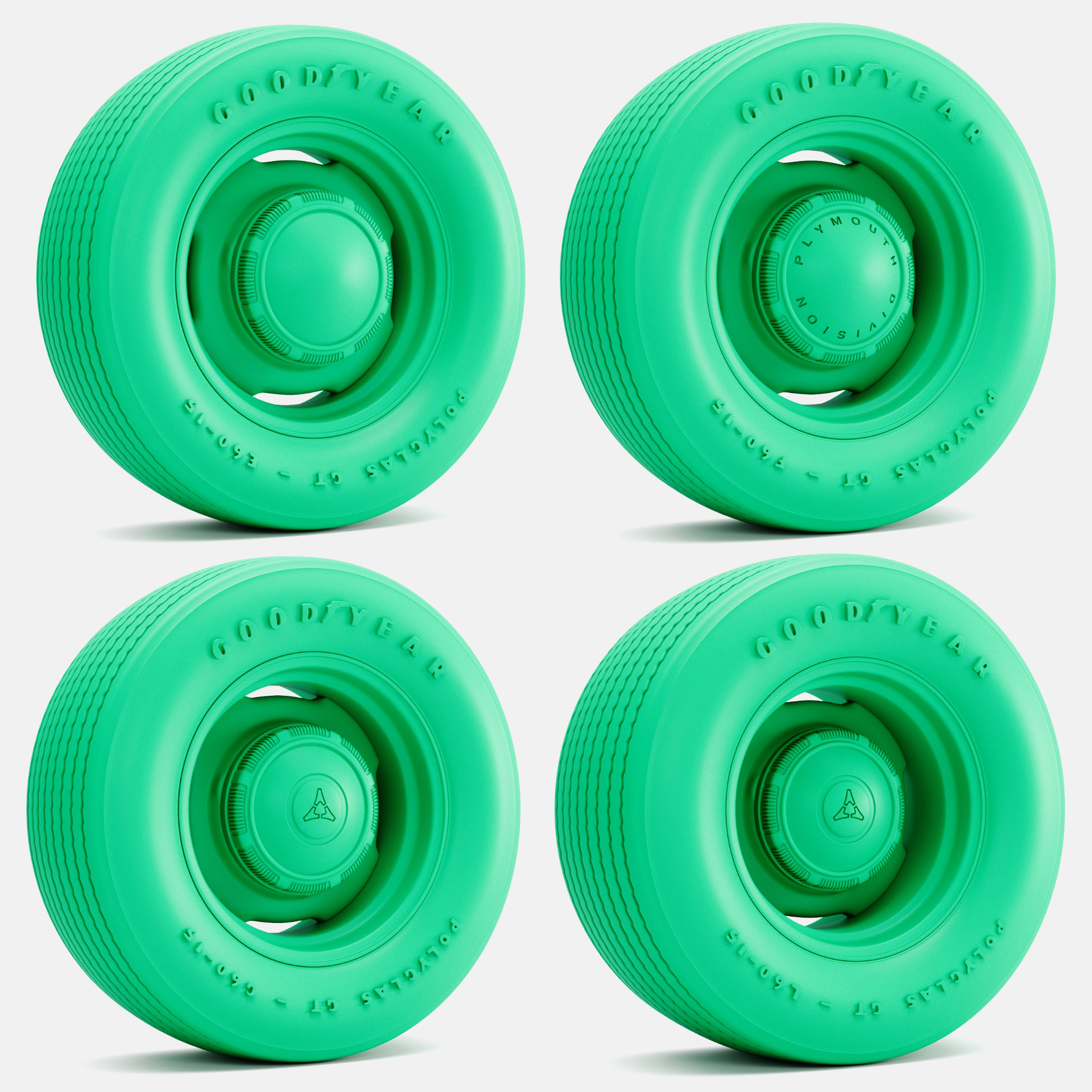 3D Printed Car Wheels, Tires, and Parts. STL Downloads.