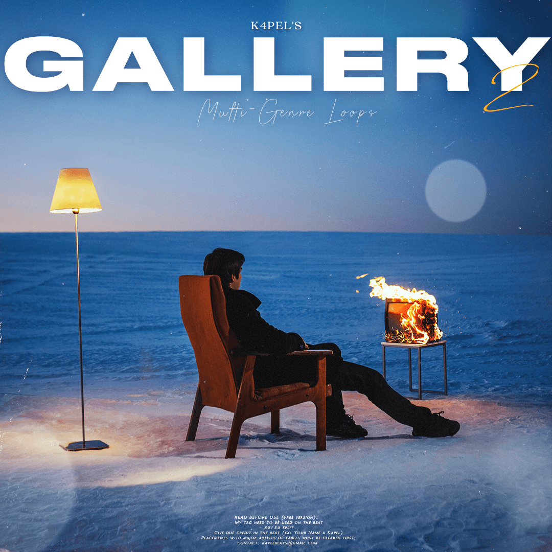 K4pel - "Gallery 2" - Multi-Genre Loop Kit (Afro, Emotional, Brazil Funk, Rnb, Melodic)