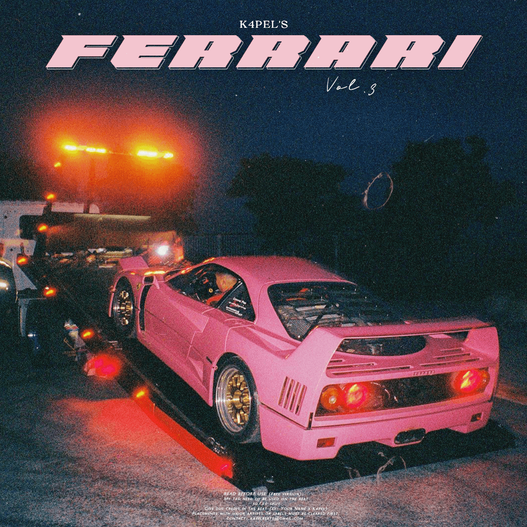 K4pel - "Ferrari 3" Loop Kit (Central Cee, Dave, Afro Drill, Brazil ...