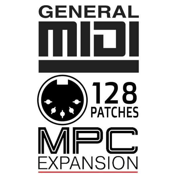 General MIDI Instruments MPC Expansion