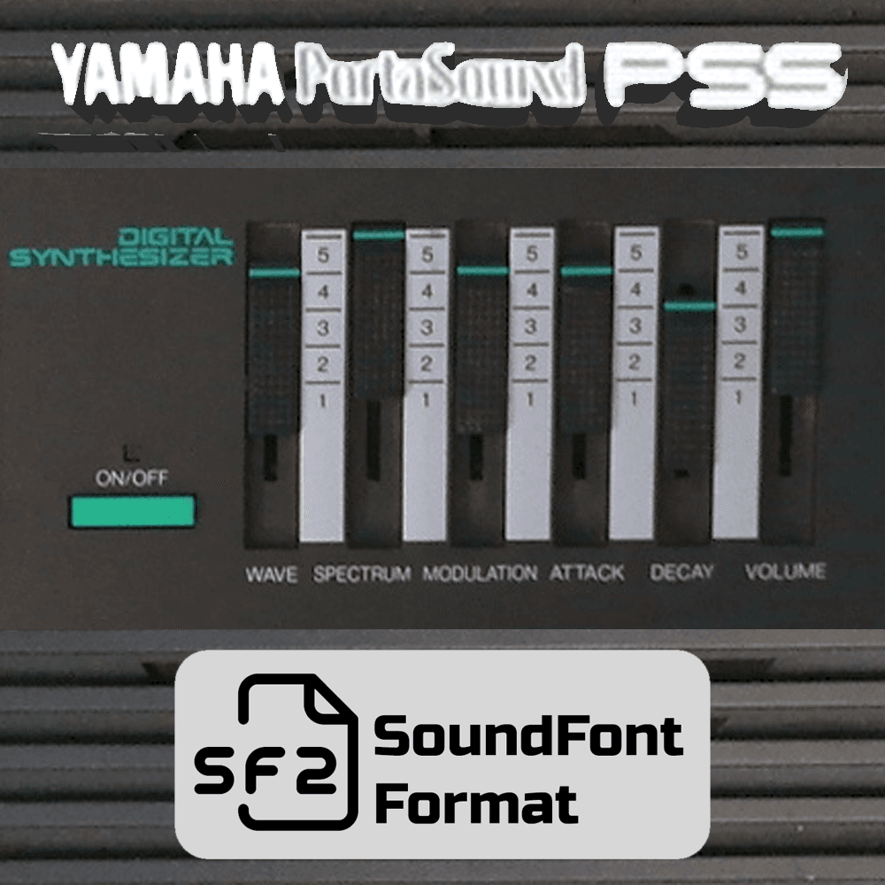 Yamaha PortaSound PSS SoundFonts