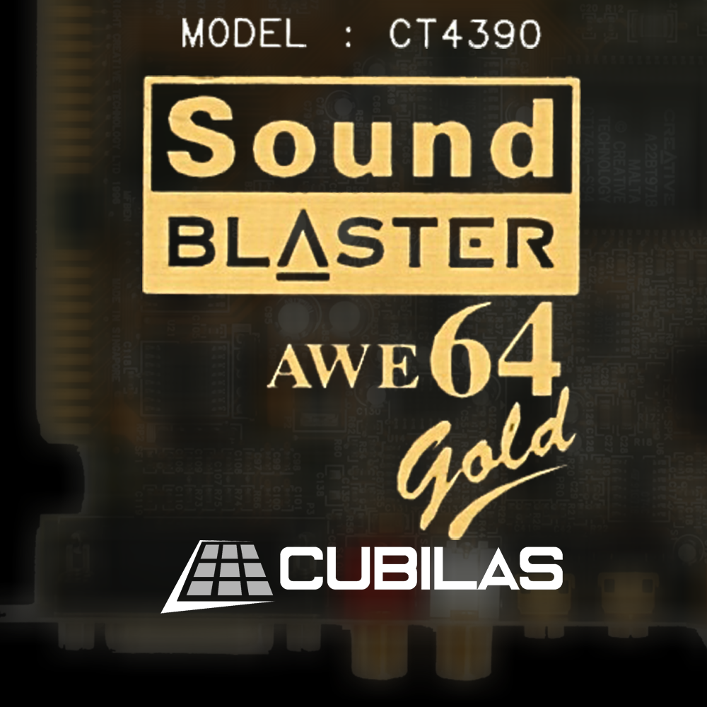 Creative Labs SoundBlaster AWE64 Gold PCI soundcard
