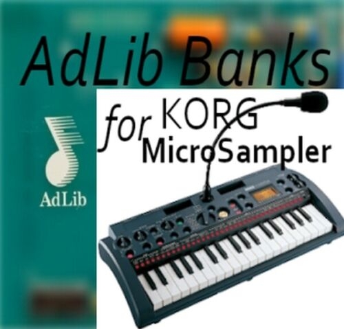 AdLib Sounds for Korg MicroSampler