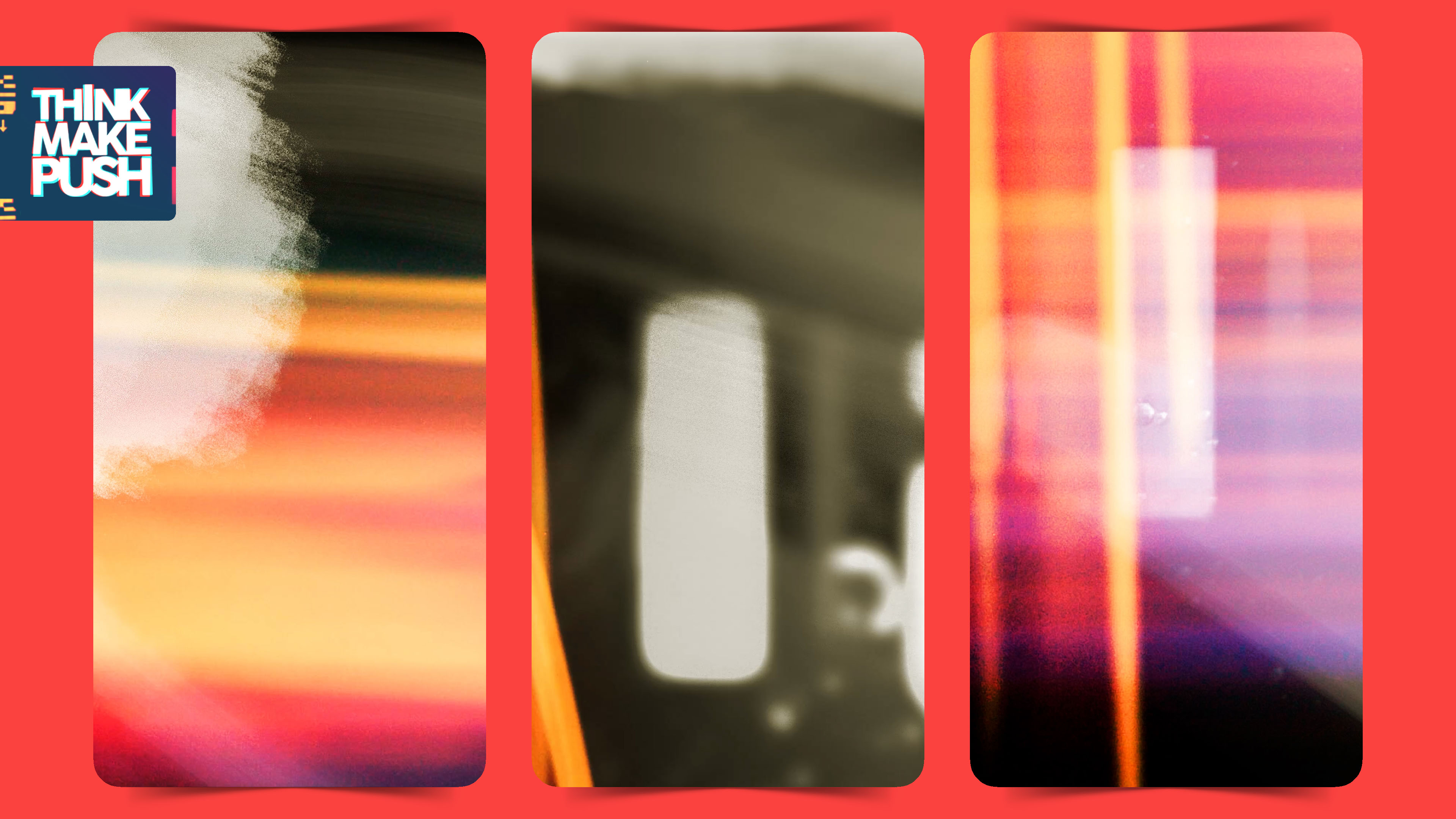 Think Make Push - Dirty, Grainy Film Leader (Film Burns & Light Leaks ...