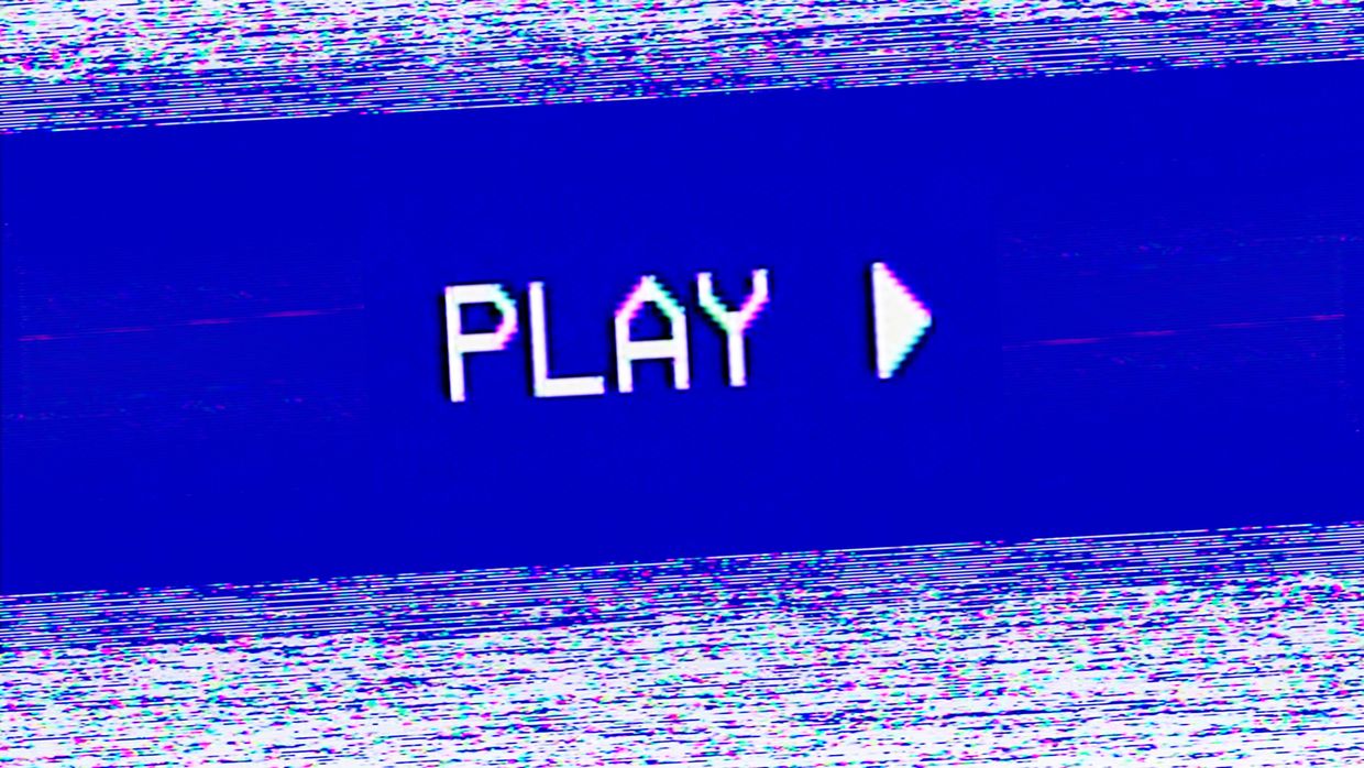 VHS Overlay Green Screen