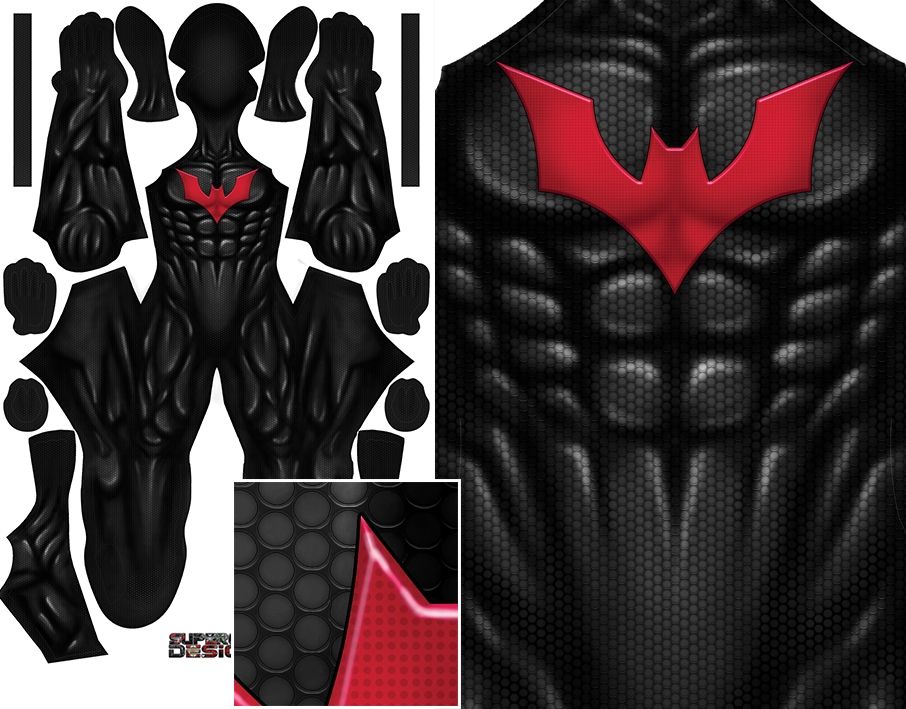 BATMAN BEYOND (no belt) pattern file