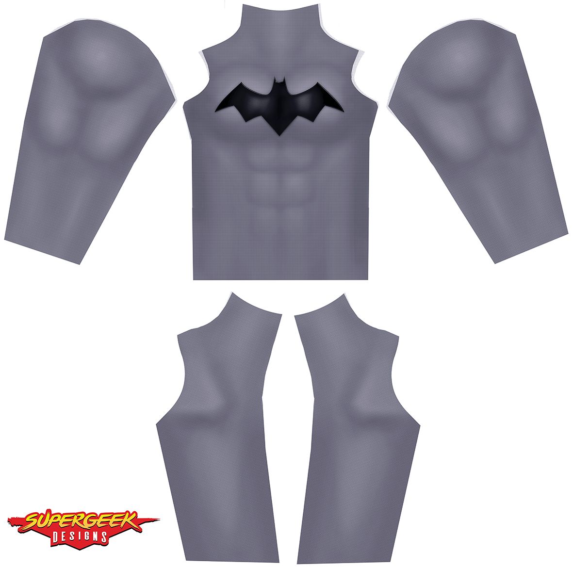 OLD SCHOOL BATMAN SHIRT pattern file