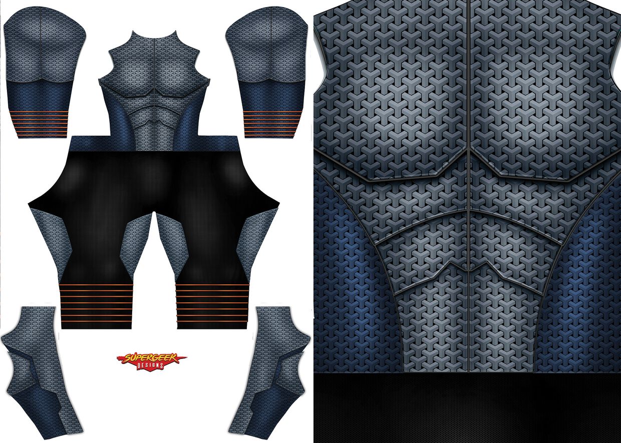 DEATHSTROKE base suit - pattern file