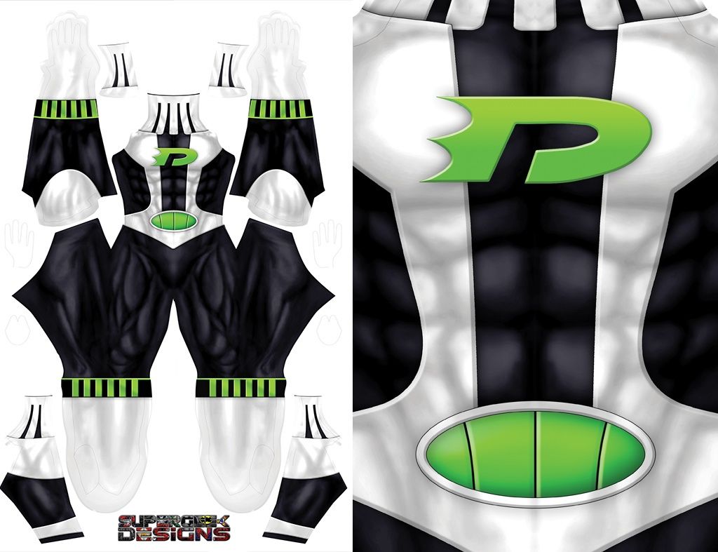 DANNY PHANTOM (10 years old version) pattern file