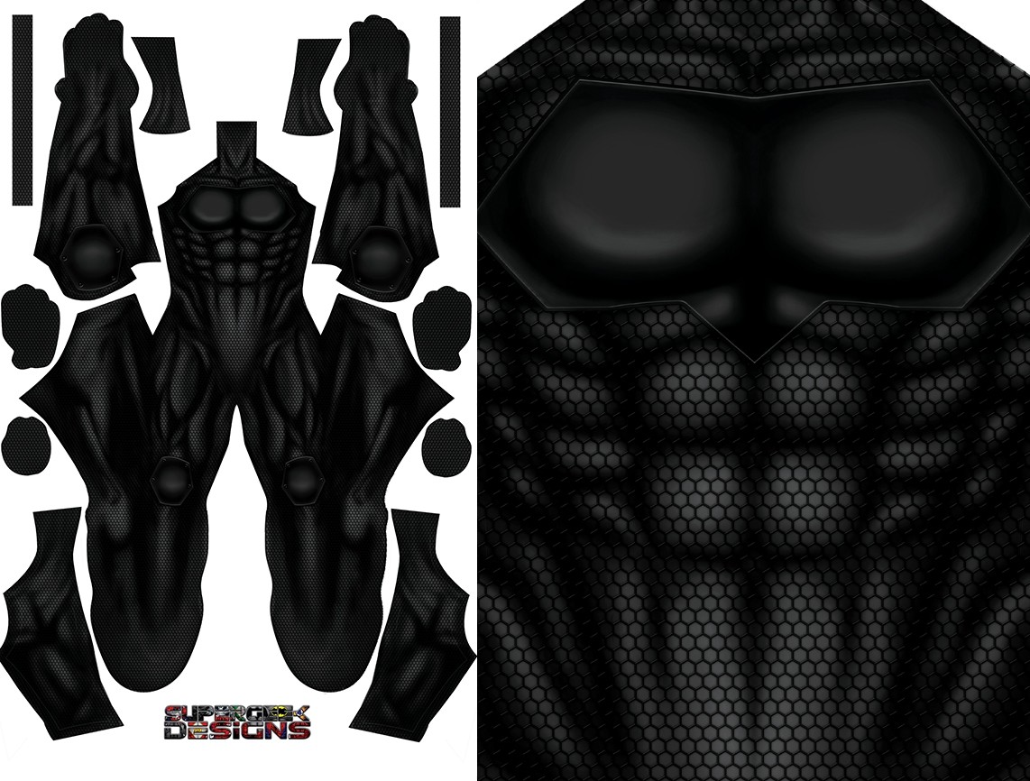 SUPERMAN TEXTURED UNDERSUIT pattern file