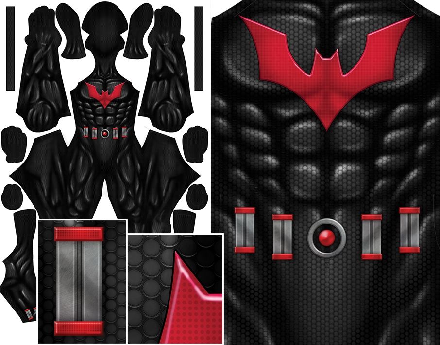 BATMAN BEYOND (with belt) pattern file