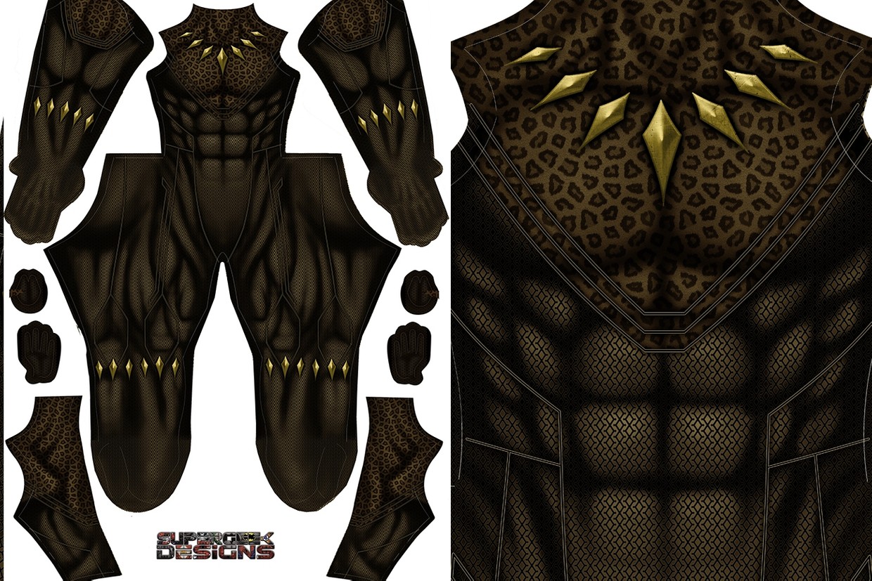 KILLMONGER concept design - pattern file