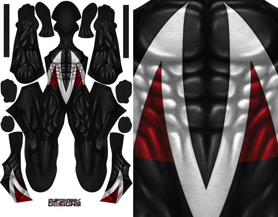 SPIDERMAN DREAM SUIT (TASM2 emblem) pattern file