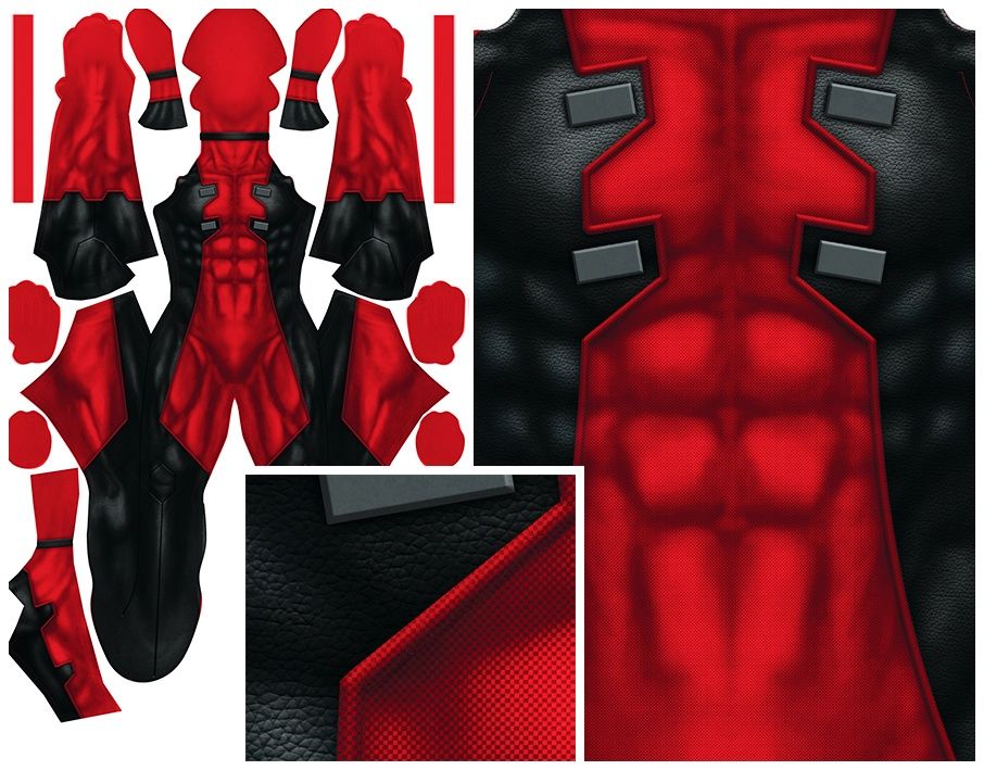 COMIC DEADPOOL PATTERN (updated)