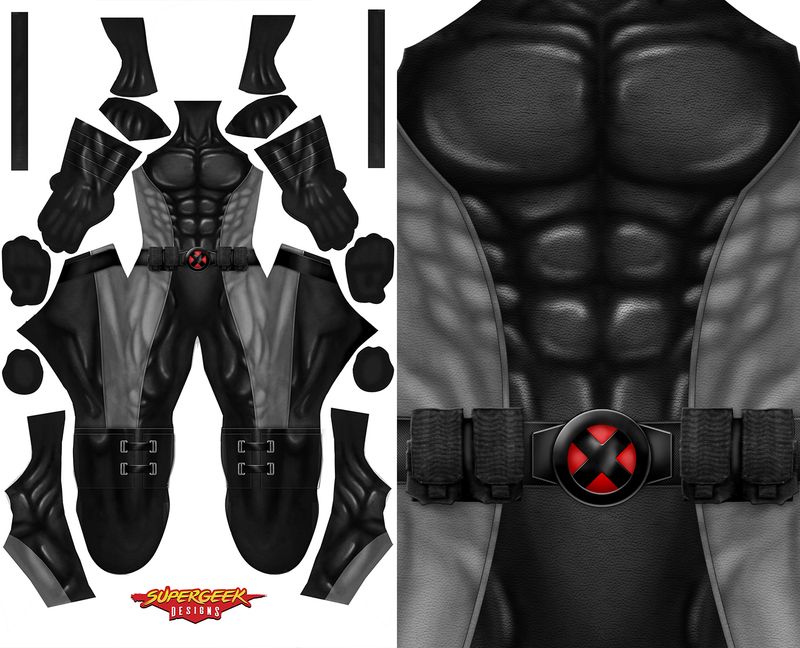 BATMAN BEYOND (no belt) pattern file