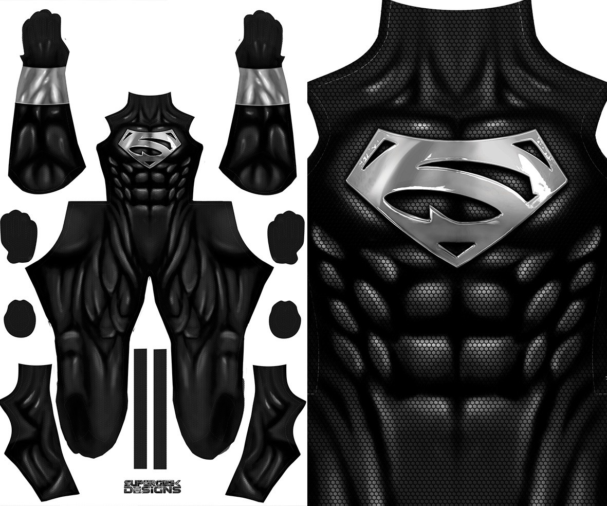 90's BLACK SUPERMAN pattern file