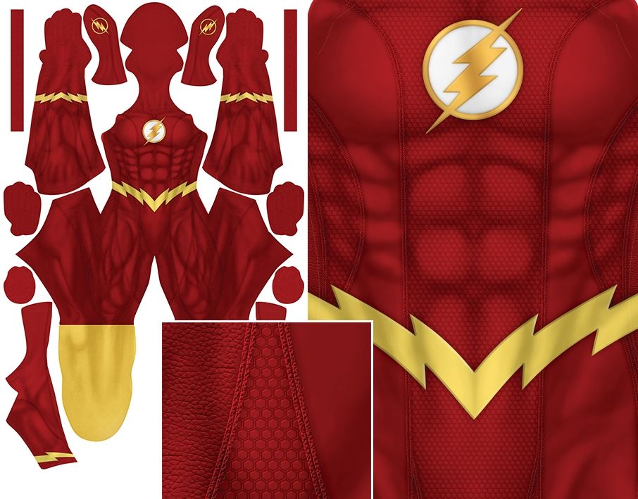 THE FLASH (with ear bolts) pattern file