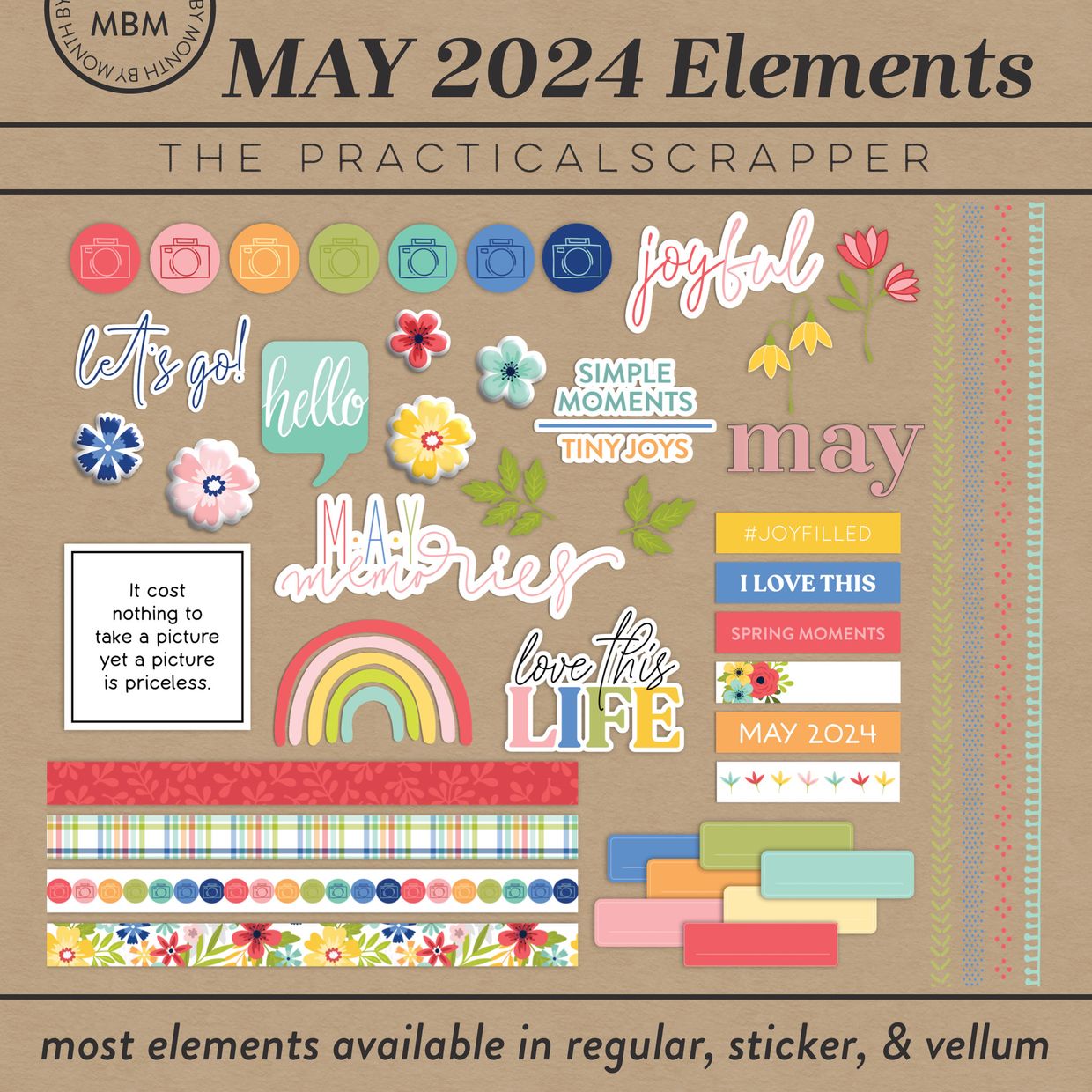 May Month by Month Elements