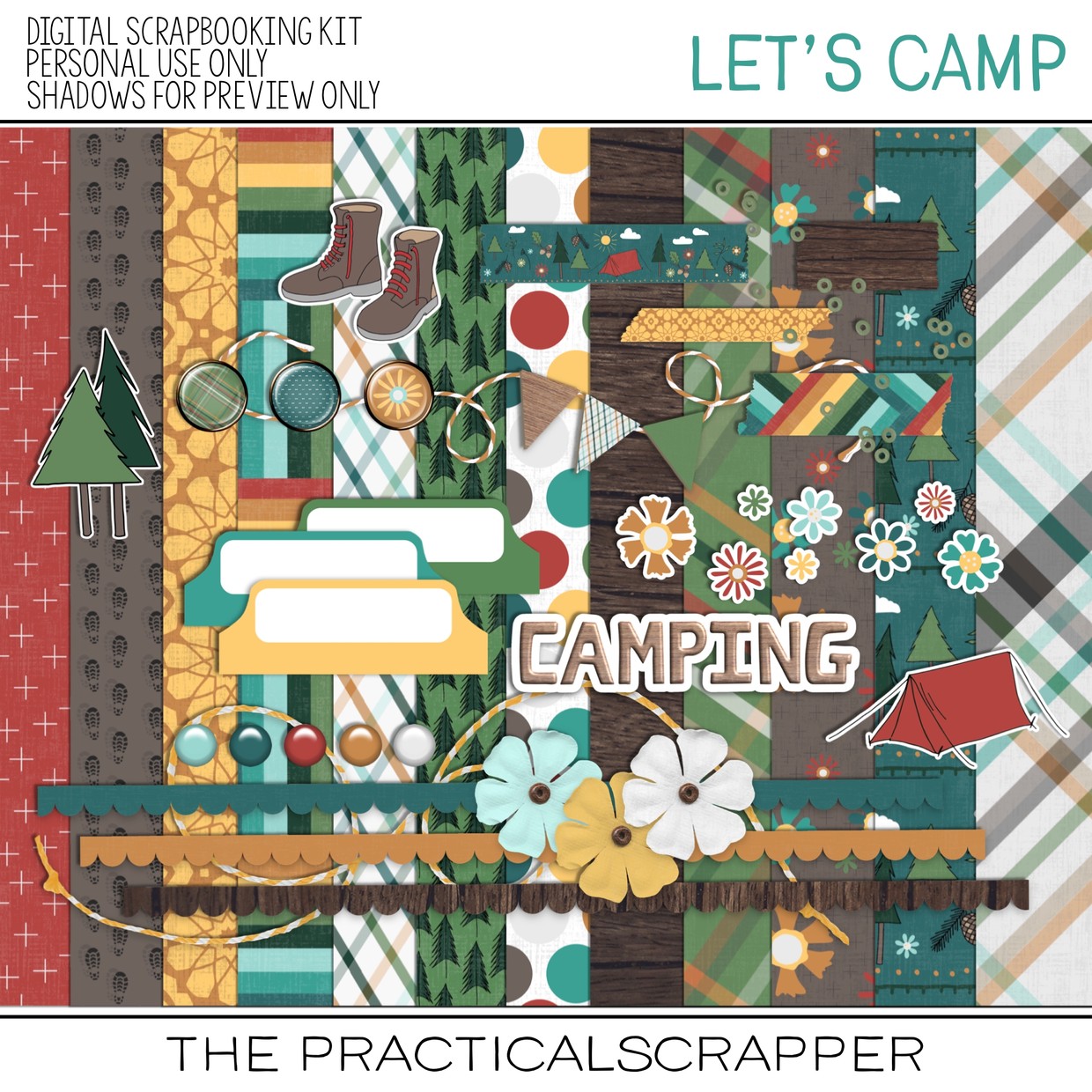Let’s Camp Digi Kit