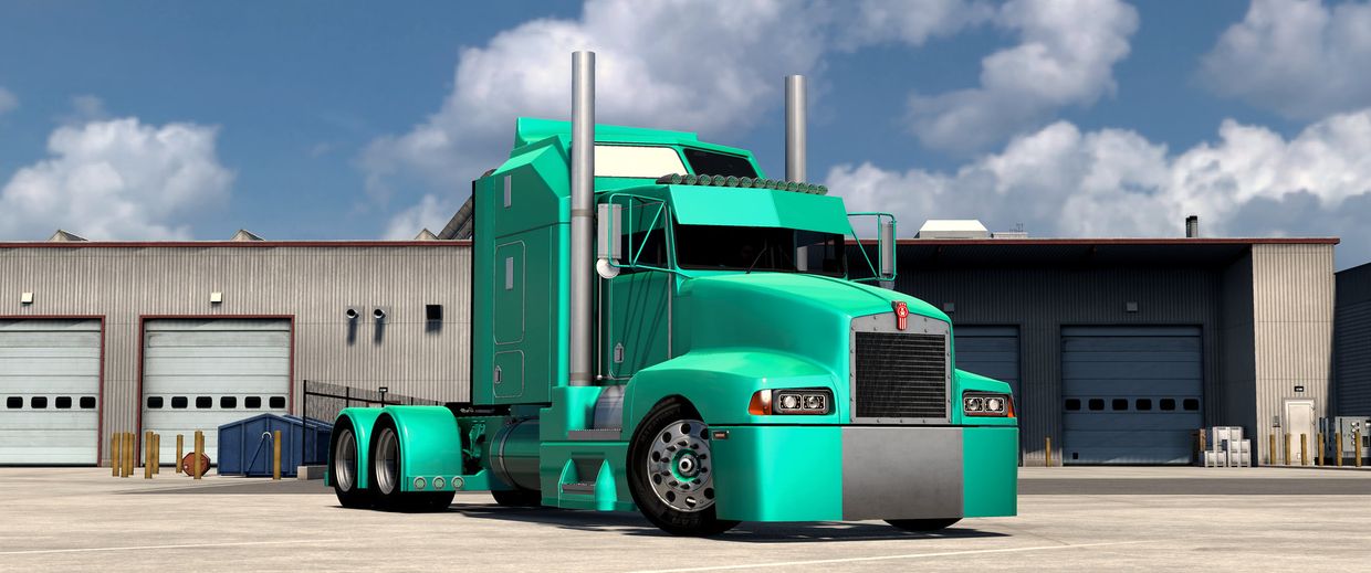 ATS kenworth 600 Show Truck mod | Doms Chrome