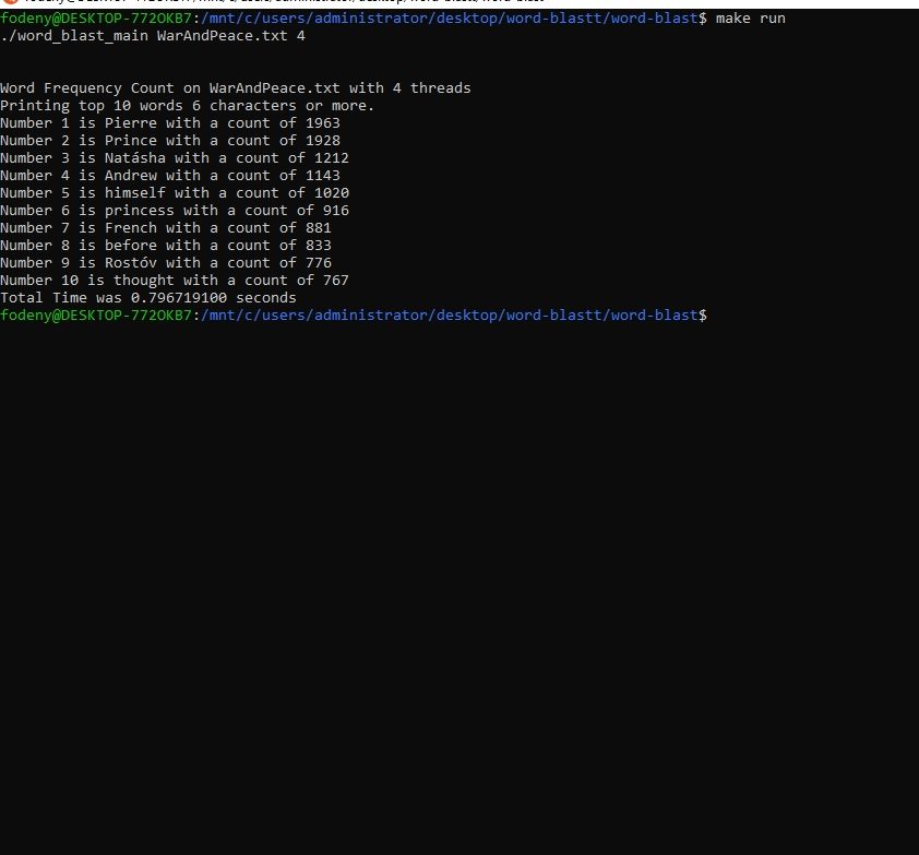 CSC415-Assignment 2 Word Blast Solved