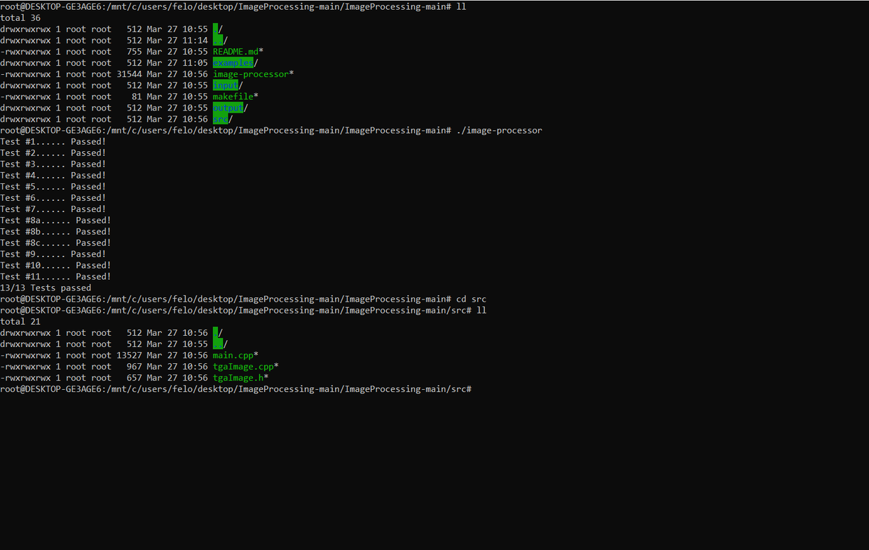 COP3503 Project 2 – Image Processing Solved