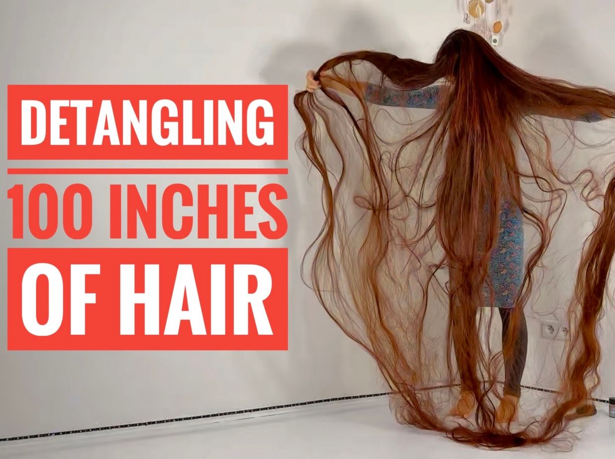 Rapunzel’s 30-Min Wet Hair Ritual – From Tangles to Pure Silk!
