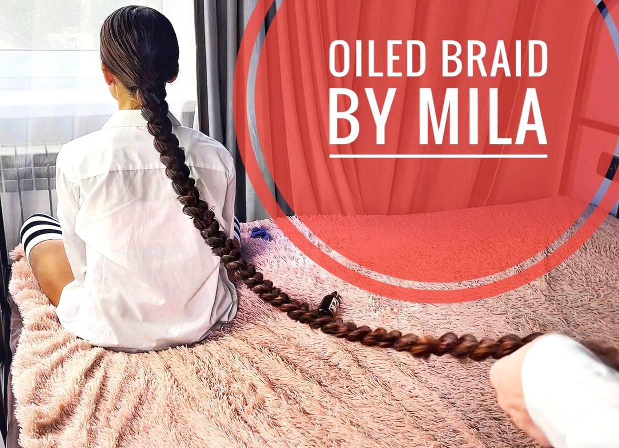 Two Rapunzels, One Hypnotic Braid – A Mesmerizing Long Hair Ritual