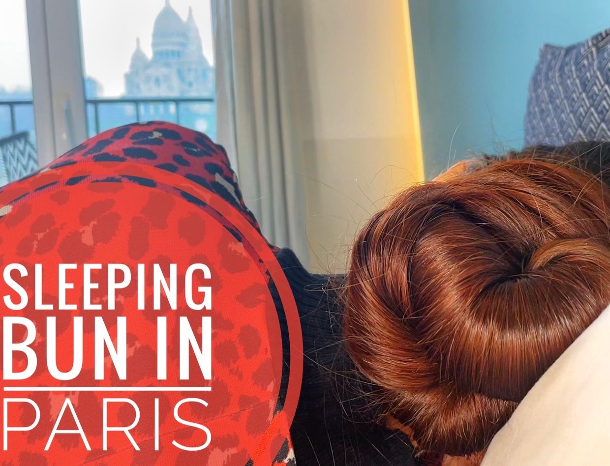 Sleeping Bun: A Secret Long Hair Fantasy in Paris (Part 1)