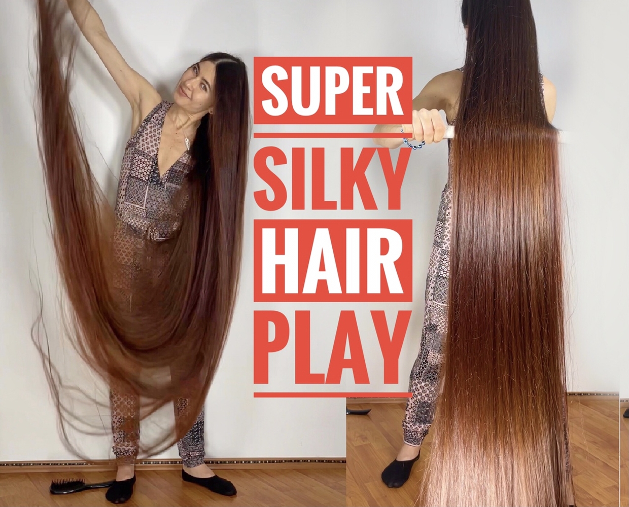 Super silky hair play