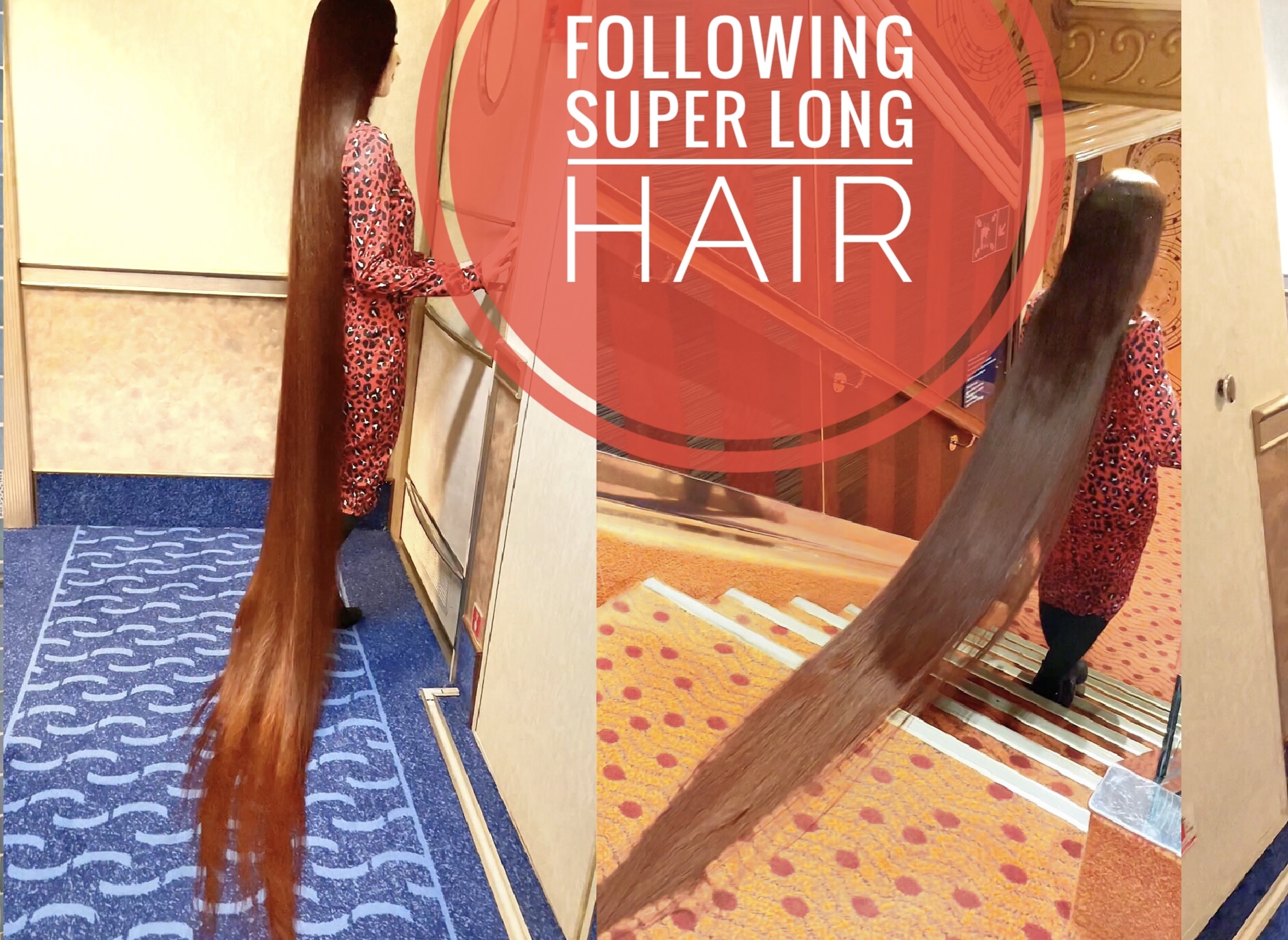 professional photo session of my very long hair/ PHOT