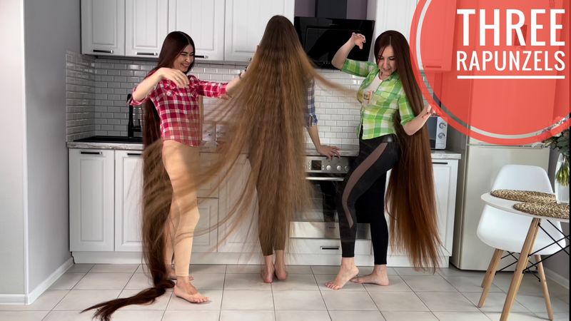 THREE RAPUNZELS