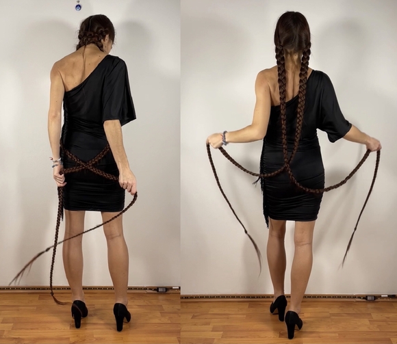 Very long tail (set of 28 photos)