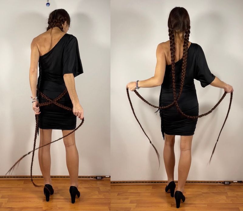 Very long tail (set of 28 photos)