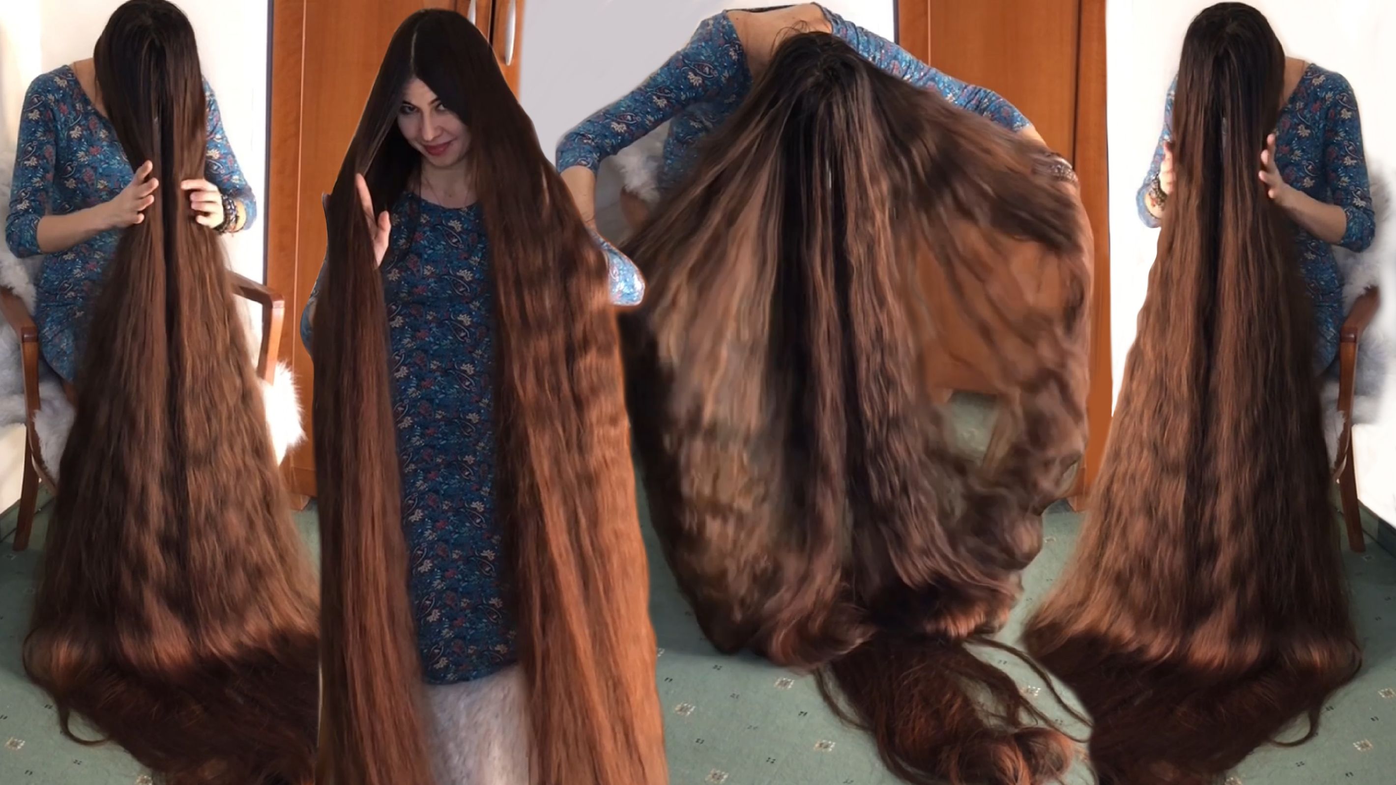 Real Rapunzel has 270 cm of shiness