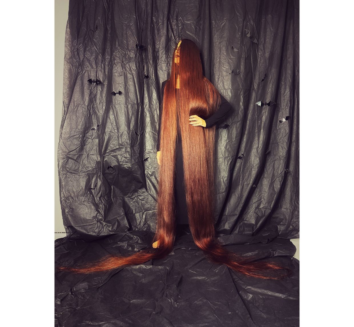 Rapunzel’s Halloween Magic — Long Hair Fantasy in Darkness