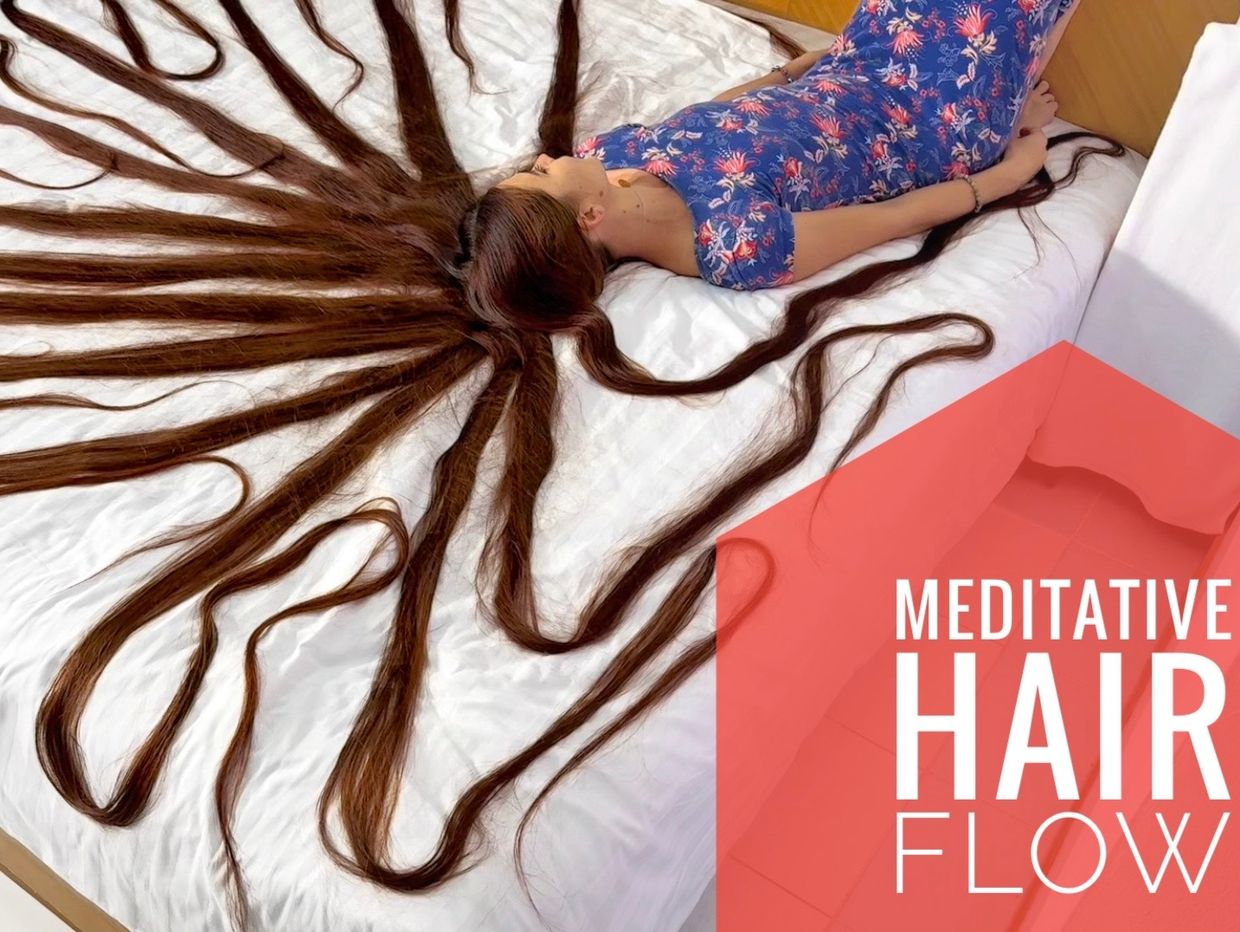 Relaxing Long Hair Meditation – Rapunzel’s Super Silky Ritual