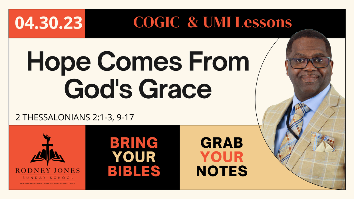 Hope Comes From God's Grace