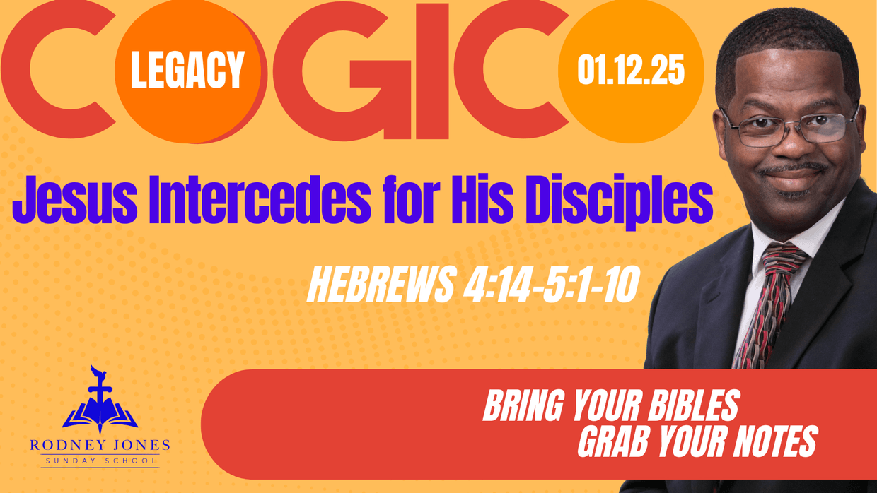 Jesus Intercedes for His Disciples