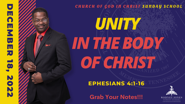 unity in the Body of Christ