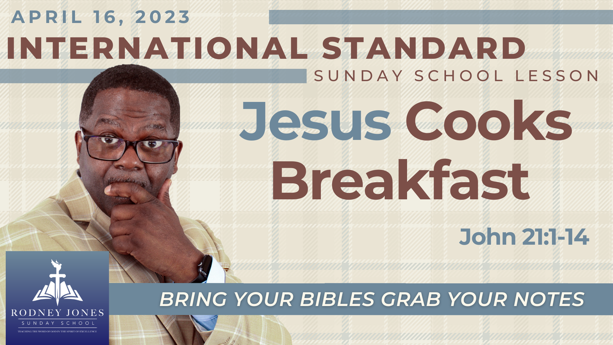 Jesus Cooks Breakfast